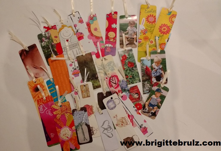Make Your Own Bookmarks With Cards – Brigitte Brulz
