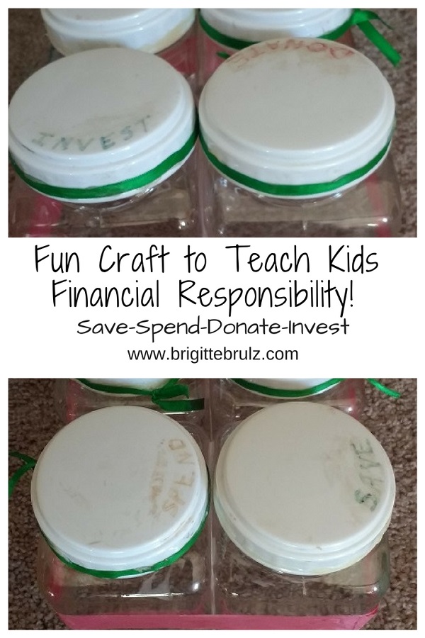 Fun Craft to Teach Kids Financial Responsibility – Brigitte Brulz