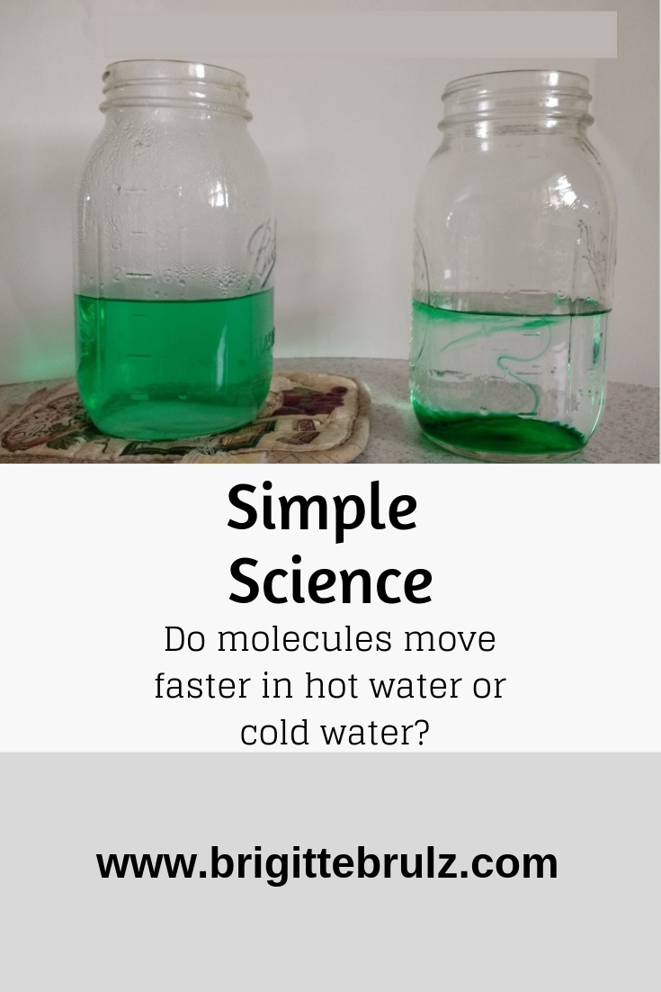 Simple Science: Do Molecules Move Faster in Cold Water or Hot Water ...