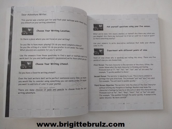 Adventure Writing Prompt Journal Proof Has Arrived – Brigitte Brulz
