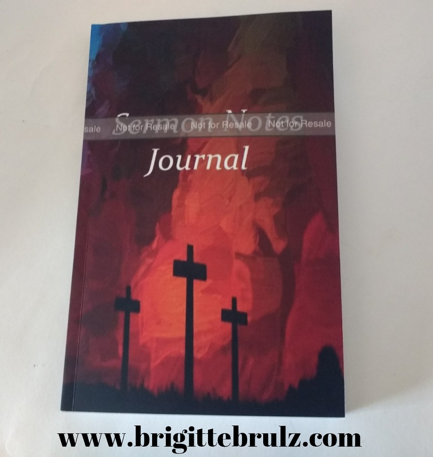 Sneak Peek of Sermon Notes Journal – Brigitte Brulz