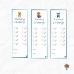 FREEBIE: Reading Challenge Bookmarks – Brigitte Brulz