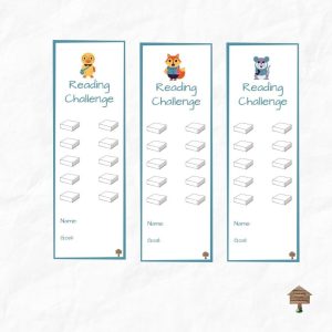 FREEBIE: Reading Challenge Bookmarks – Brigitte Brulz