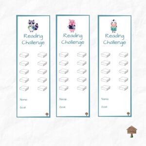 FREEBIE: Reading Challenge Bookmarks – Brigitte Brulz